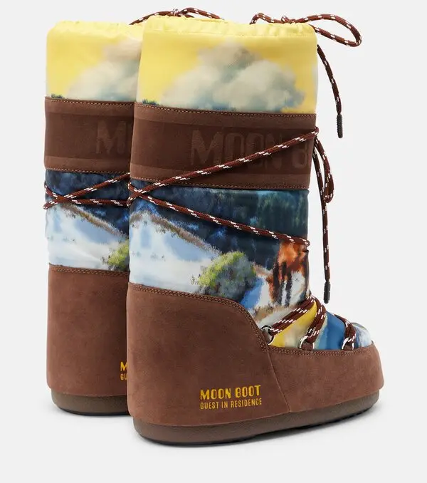 Moon Boot X Guest In Residence Icon High Snow Boots - Brown