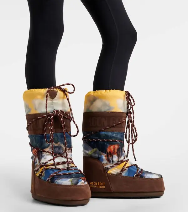 Moon Boot X Guest In Residence Icon High Snow Boots - Brown