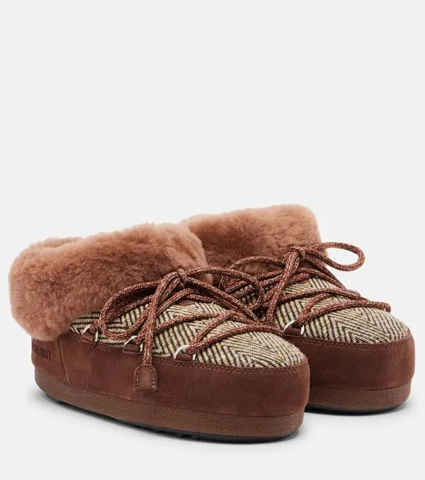 Moon Boot X Guest In Residence Evx Chalet Mules - Brown