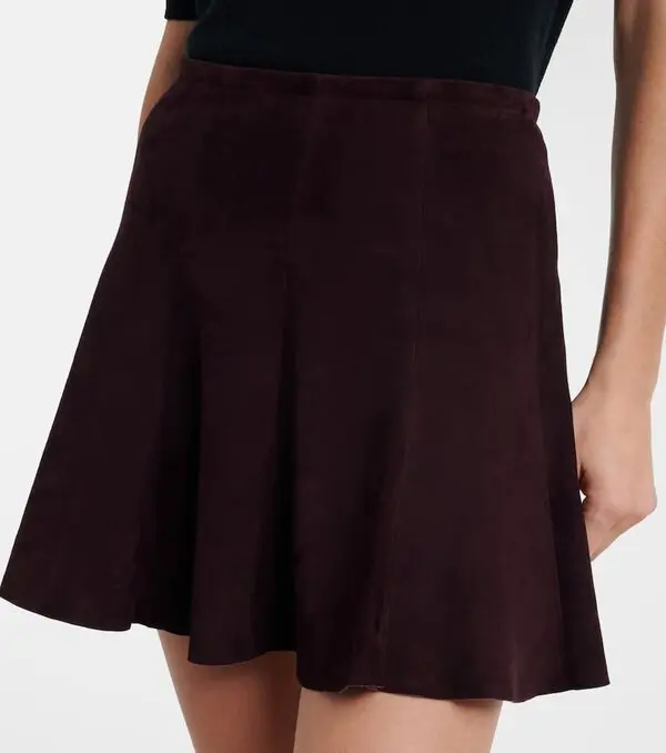 Stouls Mila Suede Mini Skirt