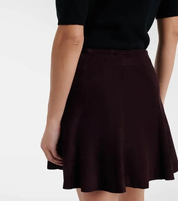 Stouls Mila Suede Mini Skirt