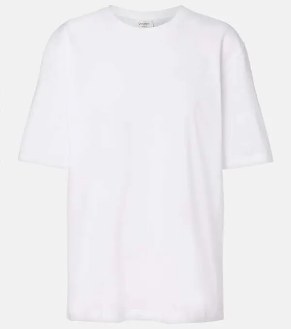 Saint Laurent Cotton Jersey T-shirt