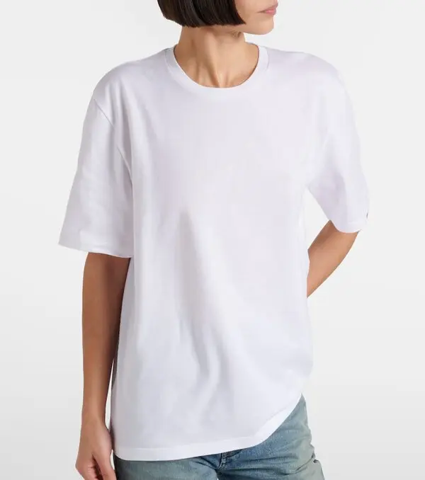 Saint Laurent Cotton Jersey T-shirt