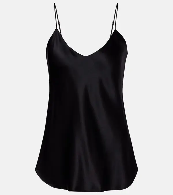 NILI LOTAN Isabella Silk Satin Camisole