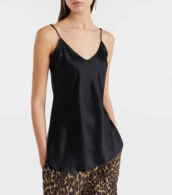 NILI LOTAN Isabella Silk Satin Camisole