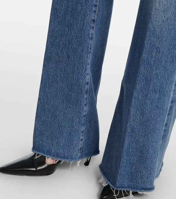 FRAME Lax Wide-leg Jeans