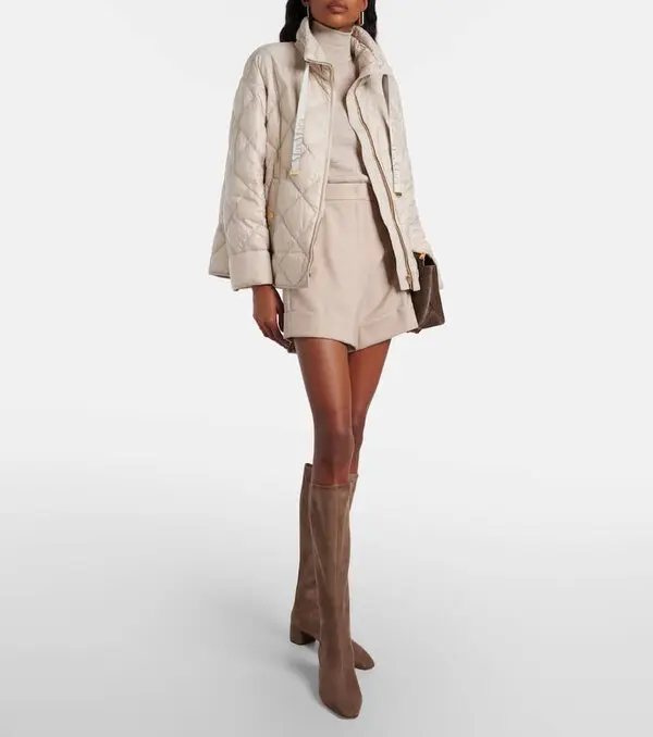 Max Mara The Cube Pisoft Quilted Down Jacket