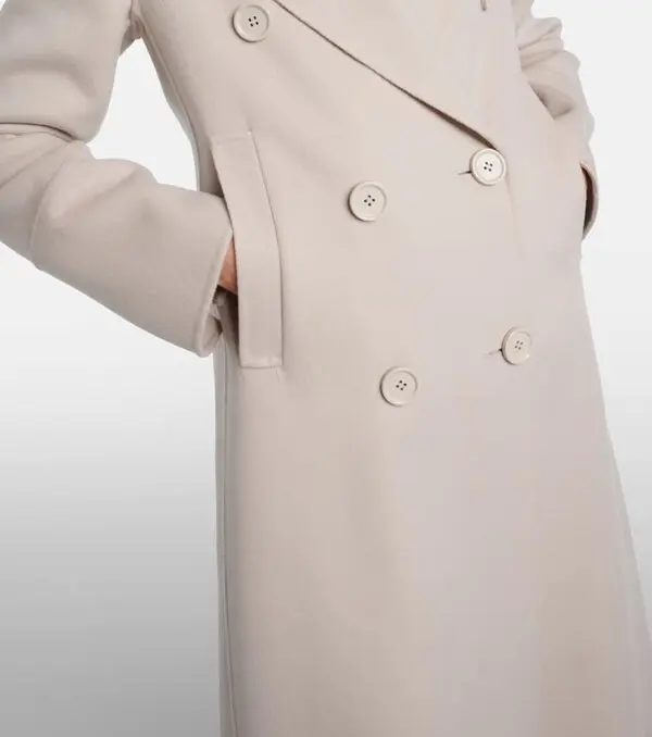 Max Mara Custodi Double-breasted Virgin Wool Coat