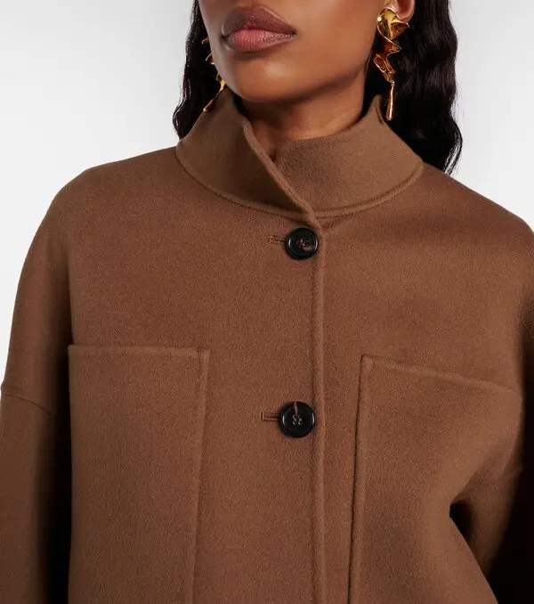 Max Mara Renna Virgin Wool Jacket - Brown