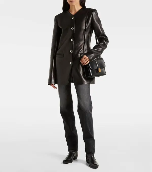 Khaite Naran Leather Jacket