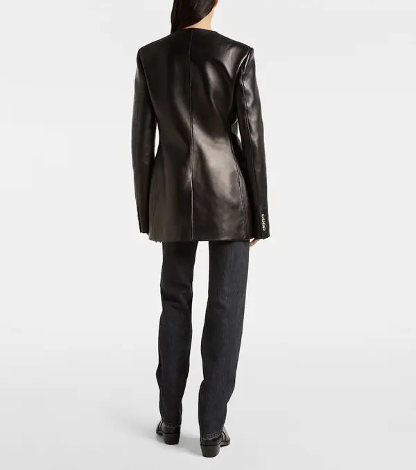 Khaite Naran Leather Jacket