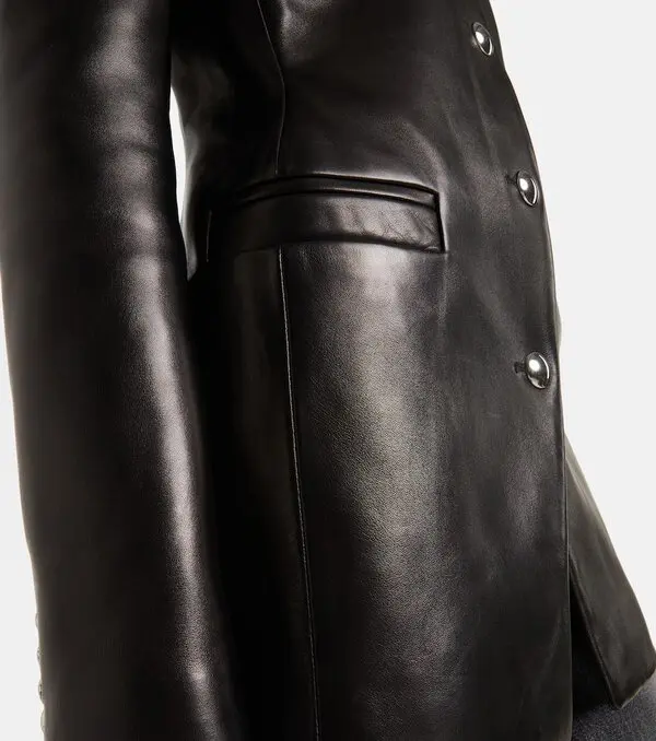 Khaite Naran Leather Jacket
