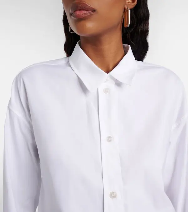 Max Mara Adele Cotton Poplin Shirt - White