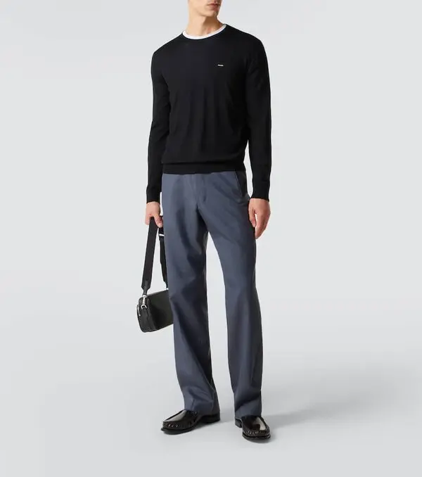 Prada Virgin Wool Sweater - Black