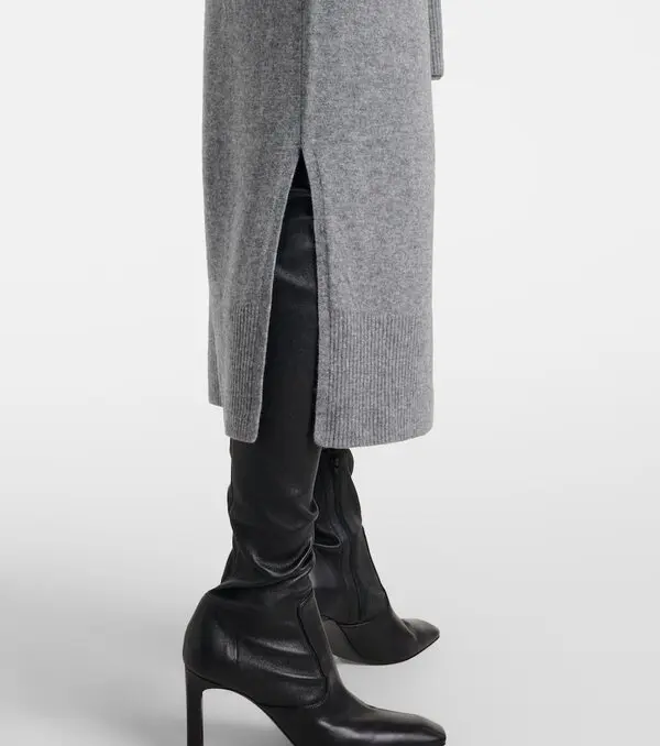 Veronica Beard Salomez Wool And Cashmere Midi Wrap Dress