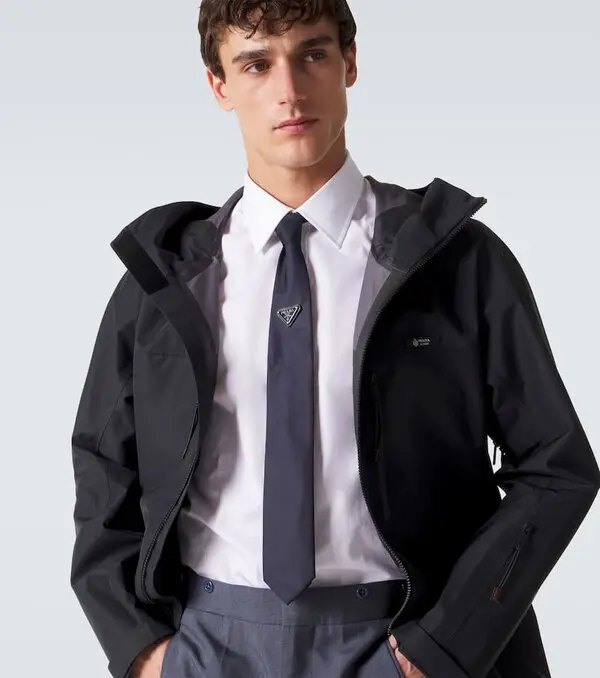 Prada Neck Tie - Blue