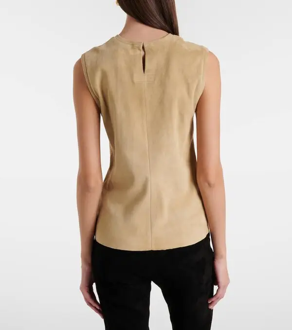Stouls Miuccia Suede Top