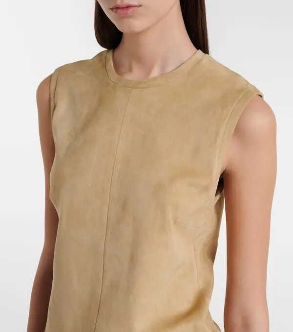 Stouls Miuccia Suede Top