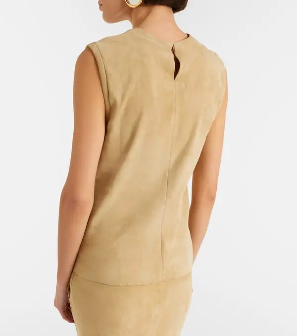 Stouls Miuccia Suede Top