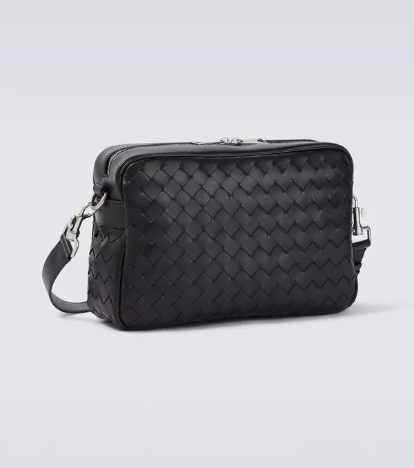 Bottega Veneta Intrecciato Leather Camera Bag