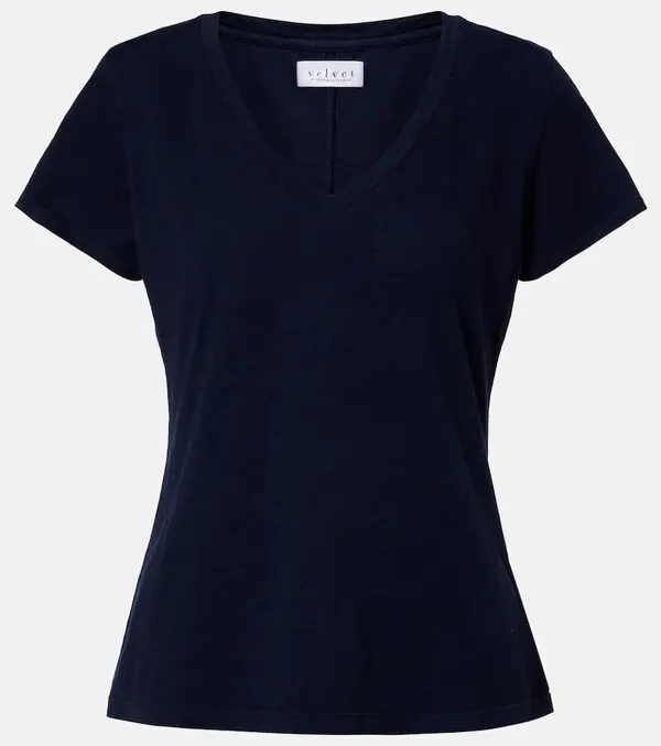 Velvet By Graham & Spencer Lilith Cotton T-shirt