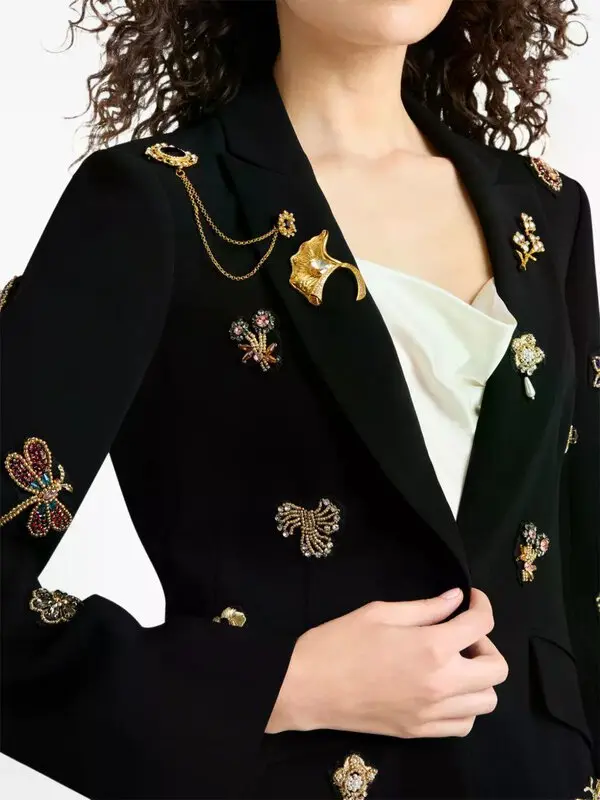 Cinq À Sept Cheyenne Brooches Blazer