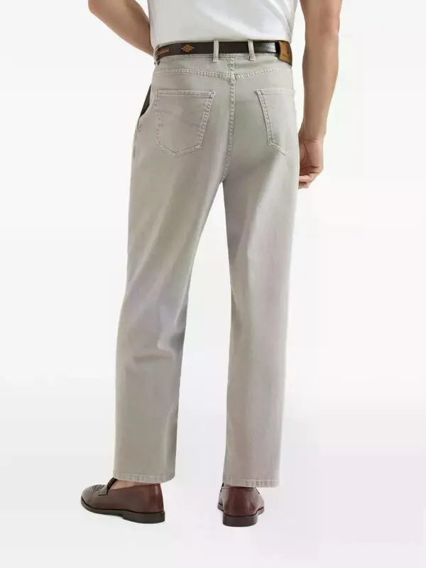 Brunello Cucinelli Double-pleat Five-pocket Jeans