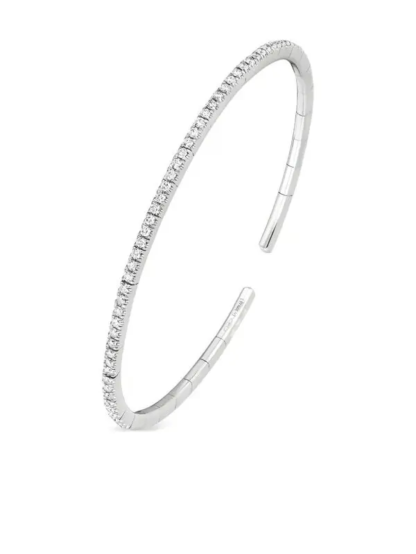JEWELS AFICIONADO 18k White Gold Diamond Bracelet