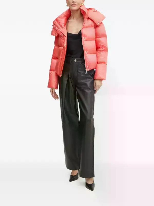 Patrizia Pepe Buttoned Padded Jacket