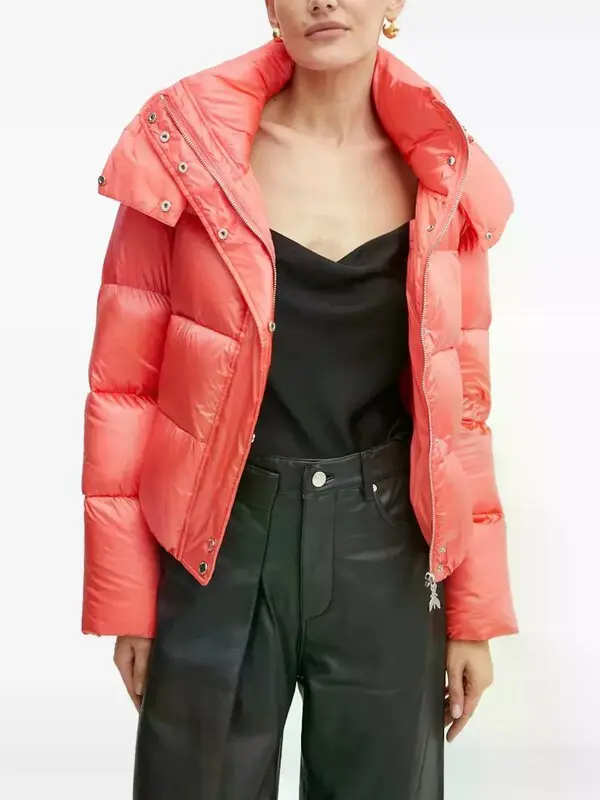 Patrizia Pepe Buttoned Padded Jacket