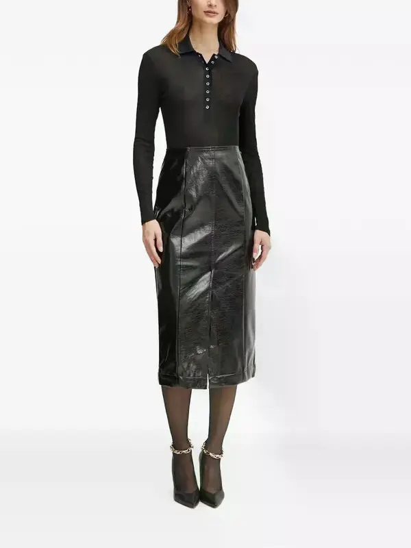 Pinko Long-sleeve Polo-collar Body