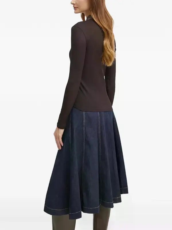 Pinko Long-sleeve Polo-collar Body - Brown