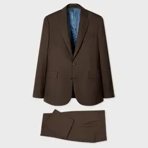 Paul Smith The Camberwell Wool 'a Suit To Travel - Brown