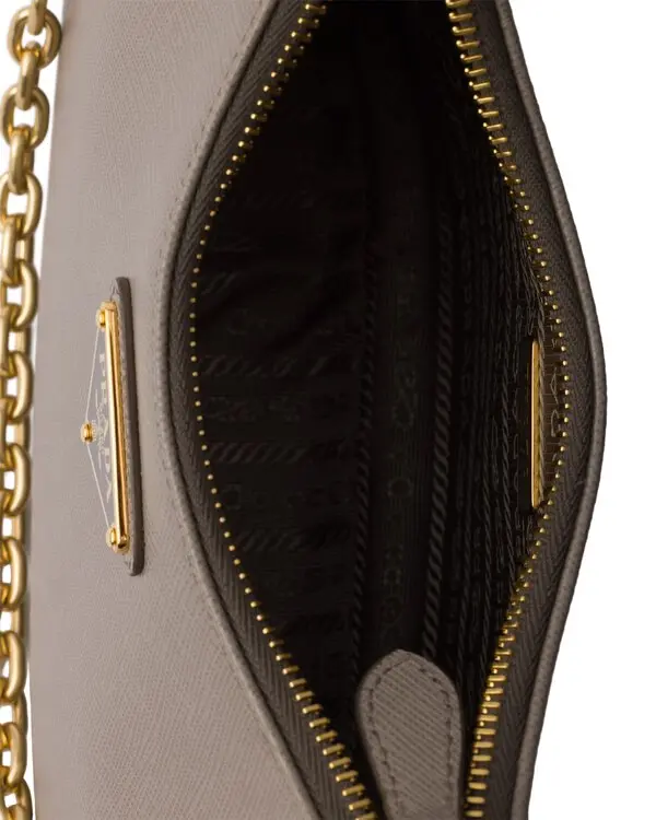 Prada Re-edition 2005 Saffiano Leather Bag - Grey