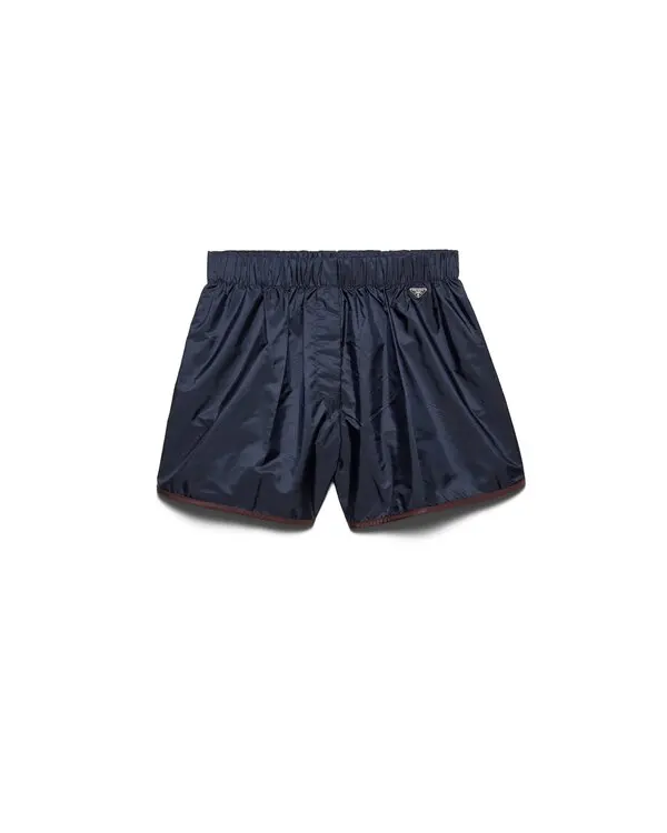 Prada Re-nylon Shorts - Blue