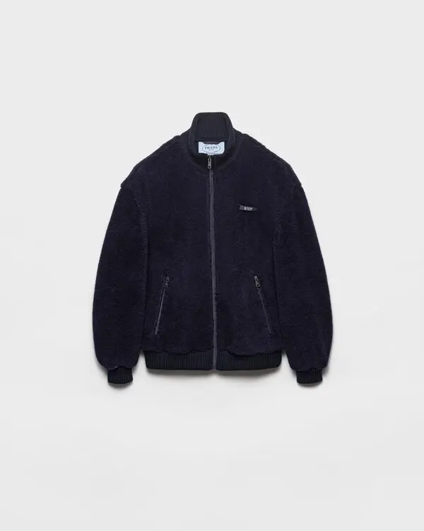 Prada Fleece Jacket - Navy