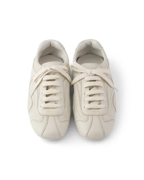 Prada Re-edition 2005 Nappa Leather Sneakers - Neutral