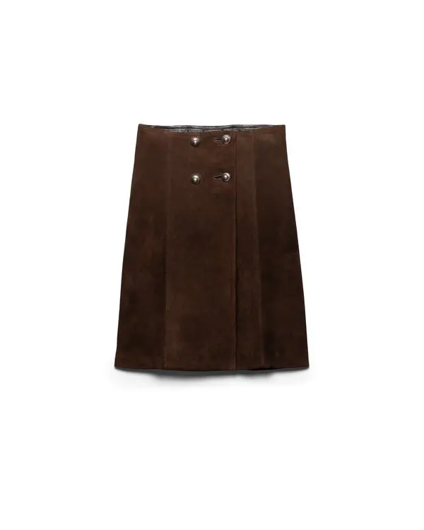 Prada Suede Skirt