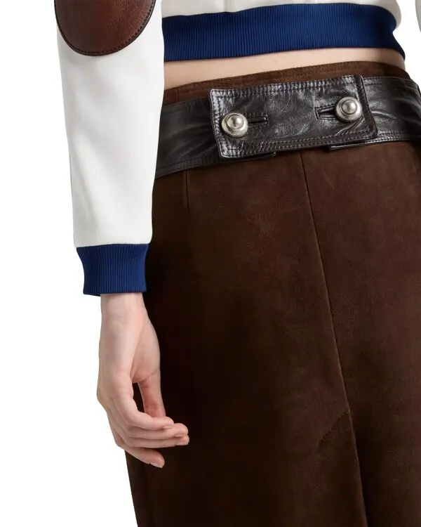 Prada Suede Skirt