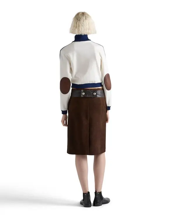 Prada Suede Skirt