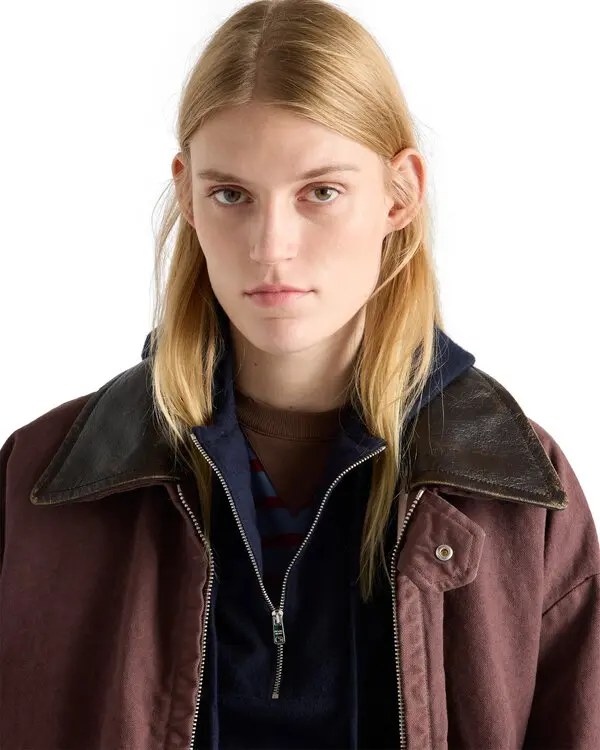 Prada Wool And Cashmere Hooded Sweatshirt