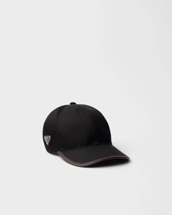 Prada Speedrock Re-nylon Baseball Cap - Black
