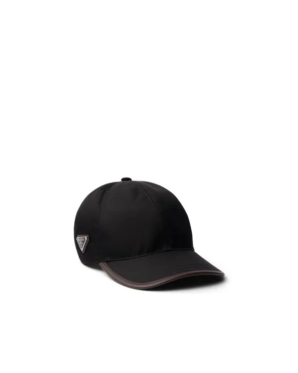 Prada Re-nylon Baseball Cap - Black