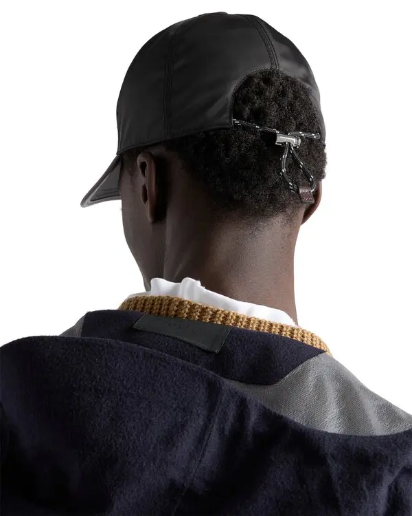 Prada Re-nylon Baseball Cap - Black