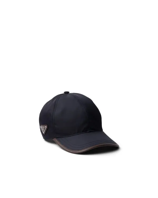 Prada Re-nylon Baseball Cap - Blue