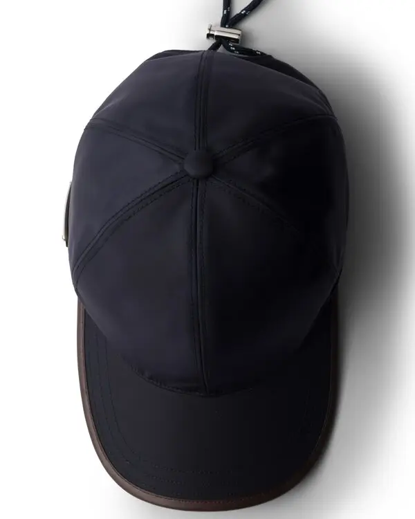 Prada Re-nylon Baseball Cap - Blue