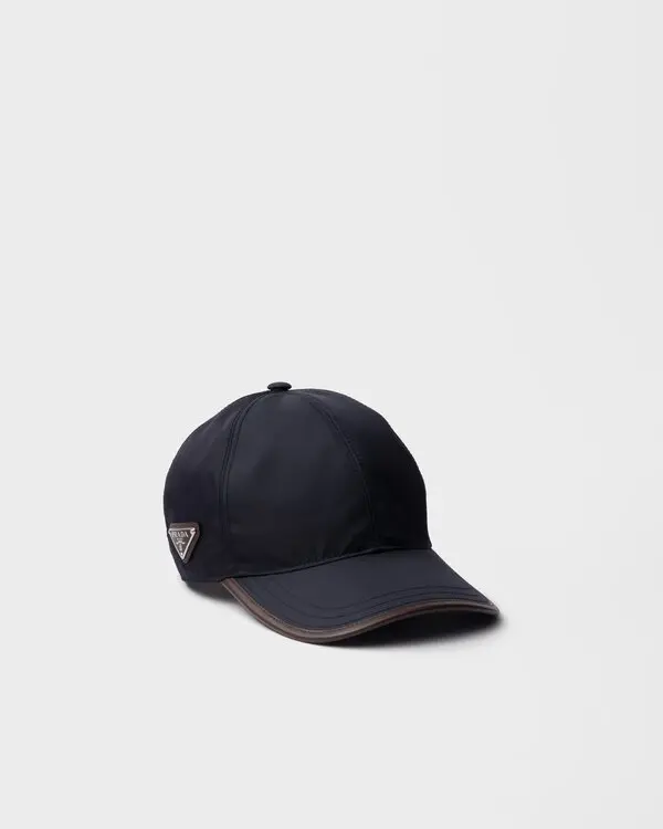 Prada Speedrock Re-nylon Baseball Cap - Navy