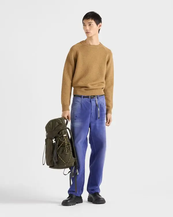 Prada Cotton Twill Pants - Indigo