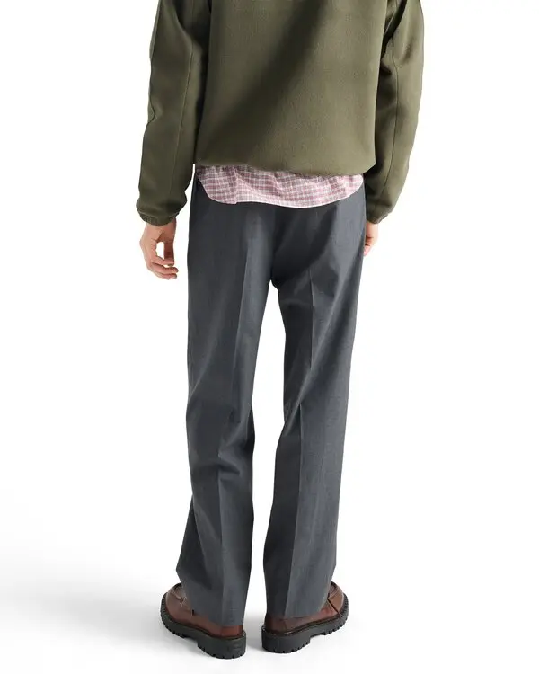 Prada Wool Pants - Grey