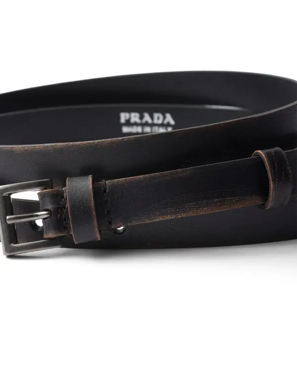 Prada Leather Belt